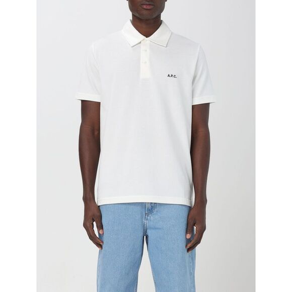 A.P.C. | Sweaters | Apc Polo Shirt Men White | Poshmark
